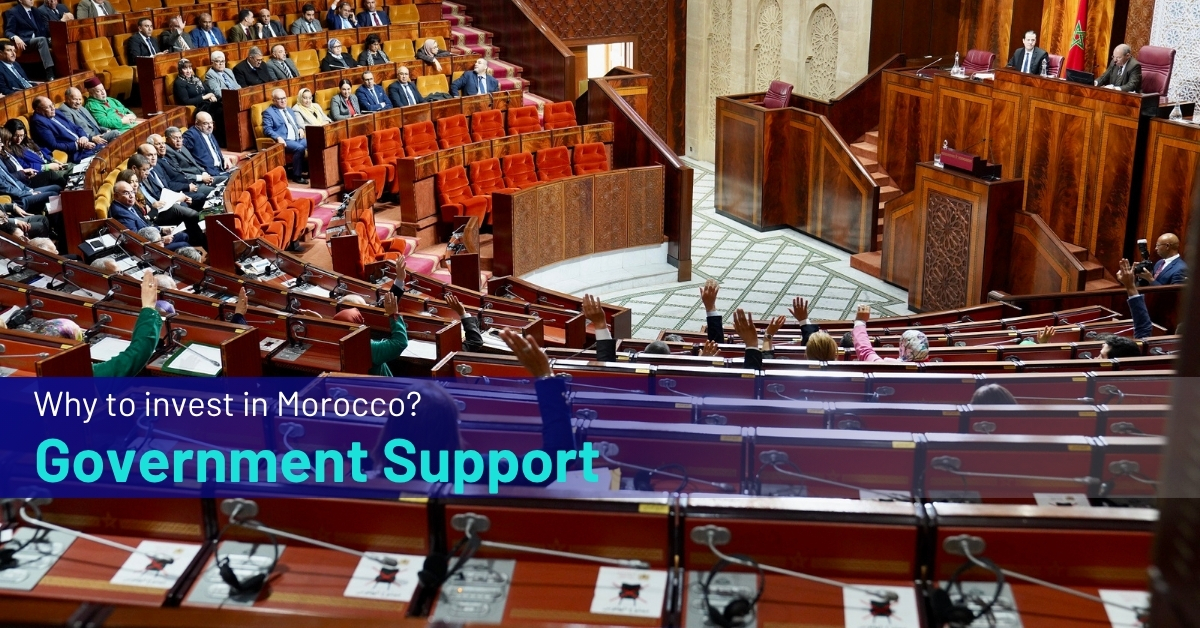 Government support in Morocco - Advaloria®Invest